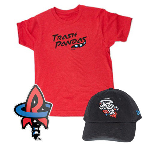 Youth Red Trash Pandas Bundle – Rocket City Trash Pandas Official Store