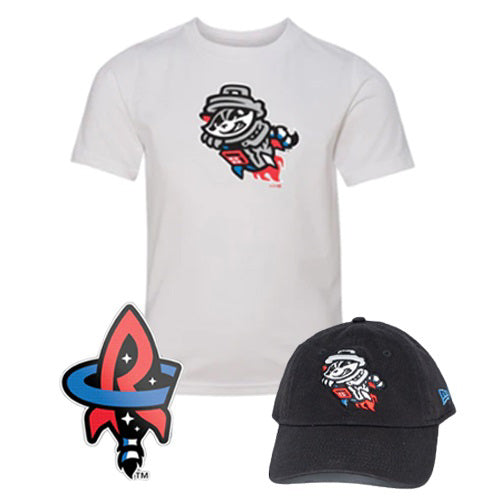 Rocket City Trash Pandas Youth White Primary Bundle – Rocket City Trash ...