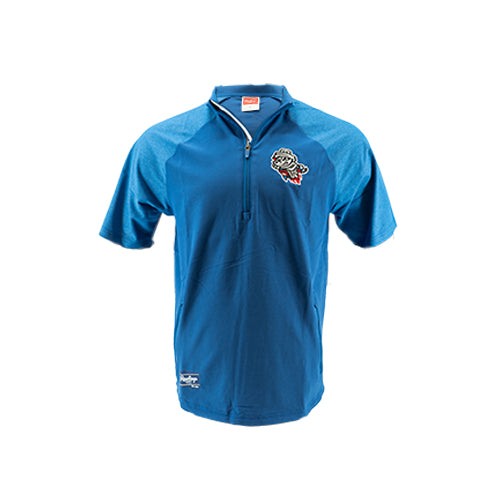 Rocket City Trash Pandas Rawlings Royal Primary Color Sync Short Sleev ...
