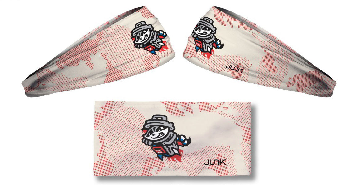 Rocket City Trash Pandas Junk Brand Retrip Primary Camo Headband ...