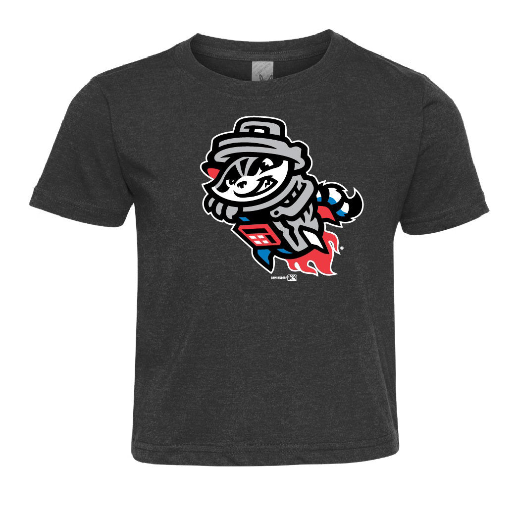 Rocket City Trash Pandas Toddler Vintage Smoke Primary T-shirt – Rocket ...